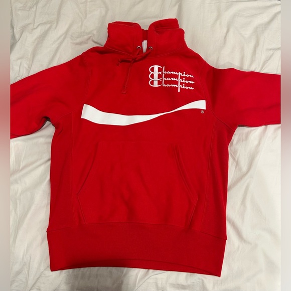 Champion | Tops | 29 Limited Edition Champion X Coca Cola Red Hoodie ...
